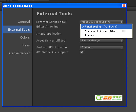 Unity3D自带MonoDevelop编辑器断点调试教程_西西软件资讯